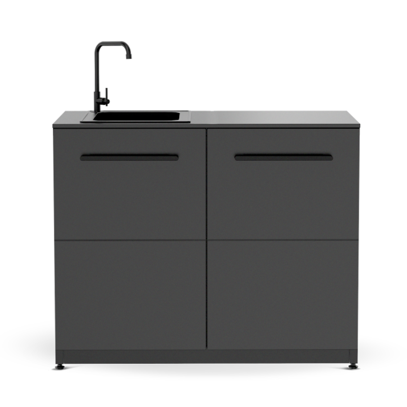 Cozze® Elements Outdoor Kitchen Sink Module with Worktop