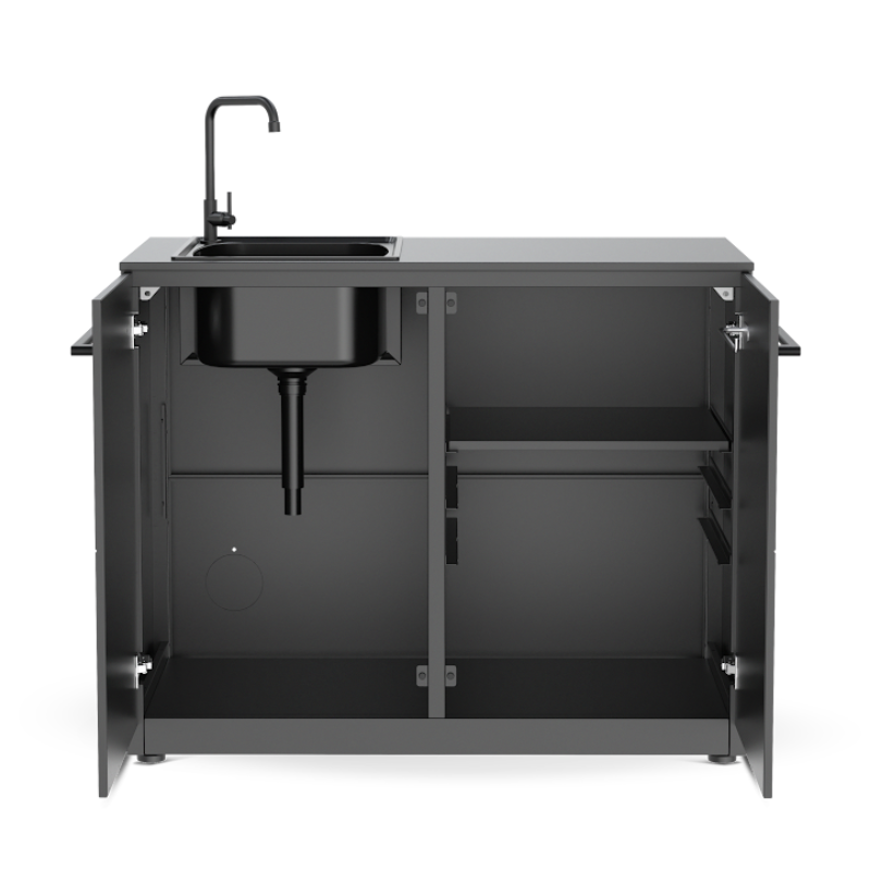 Cozze® Elements Outdoor Kitchen Sink Module with Worktop