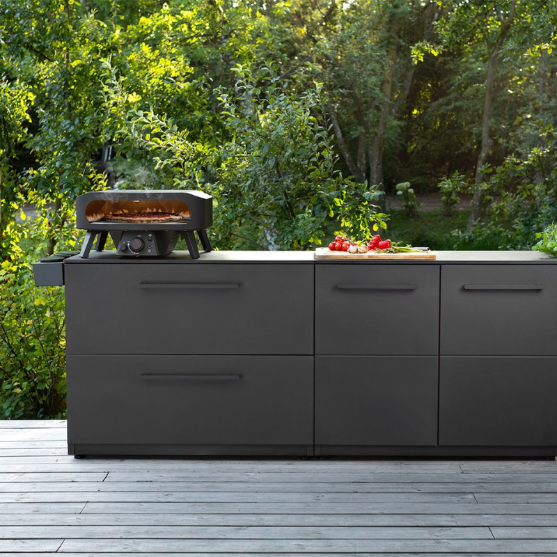 Cozze® Elements Outdoor Kitchen Stainless Steel Drawer Module with Worktop